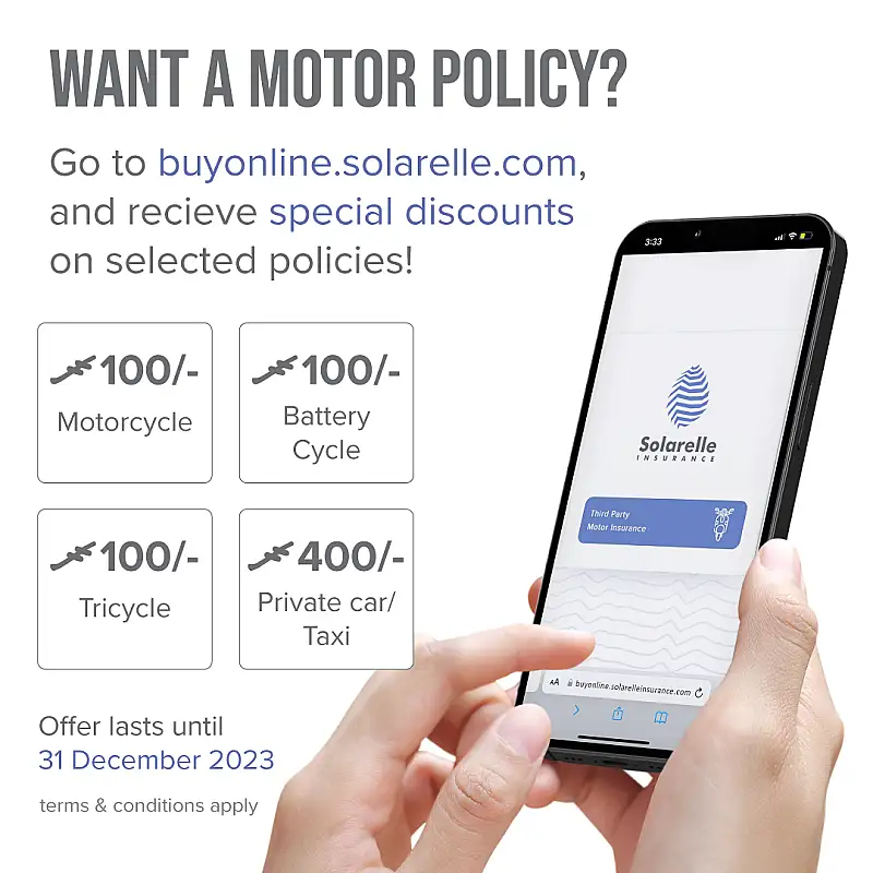 Discount akaa eku Solarelle ge motor insurance ah portal eh tha'aaraf ...