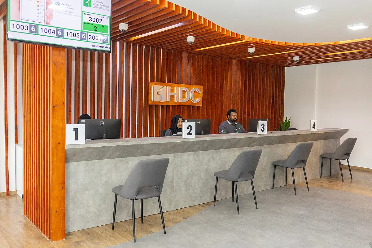 HDC ge office eh Vinares Tower 6 ga hulhuvaifi | Dhauru
