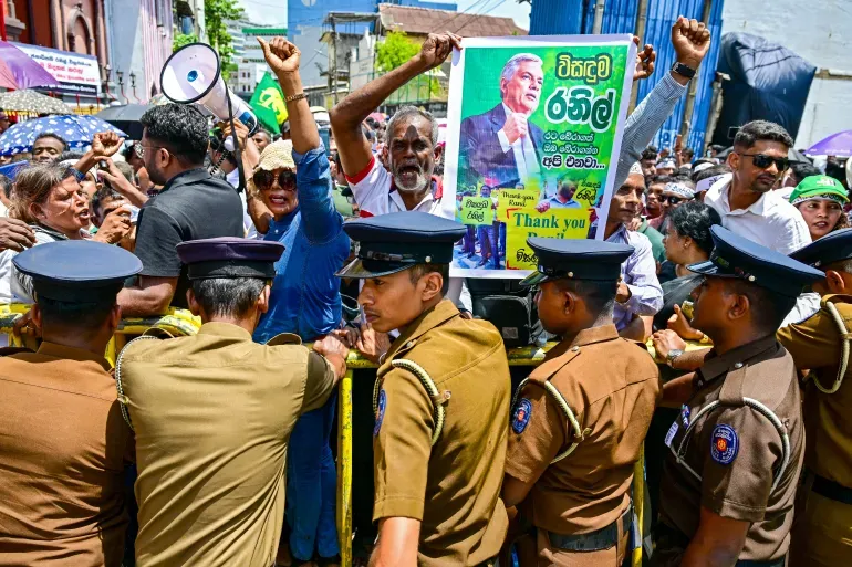 Sri Lanka ge kuree ge raees Ranil kafaalaathuge dhashun dhookohlaifi ...